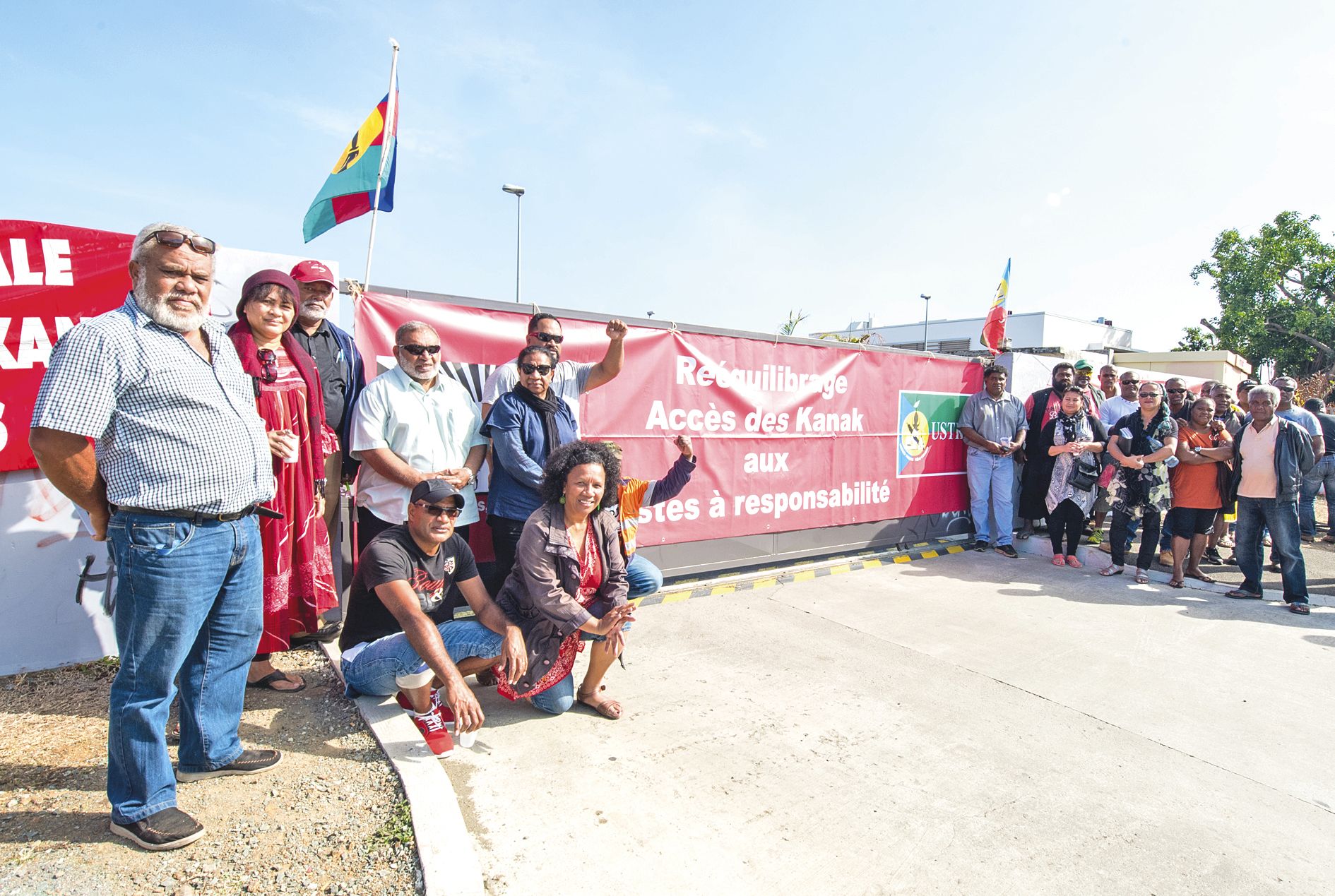 Rééquilibrage : l’USTKE mobilisée à la DITTT | Les Nouvelles Calédoniennes