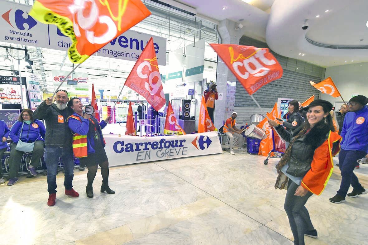 Forte mobilisation des salariés de Carrefour | Les Nouvelles Calédoniennes