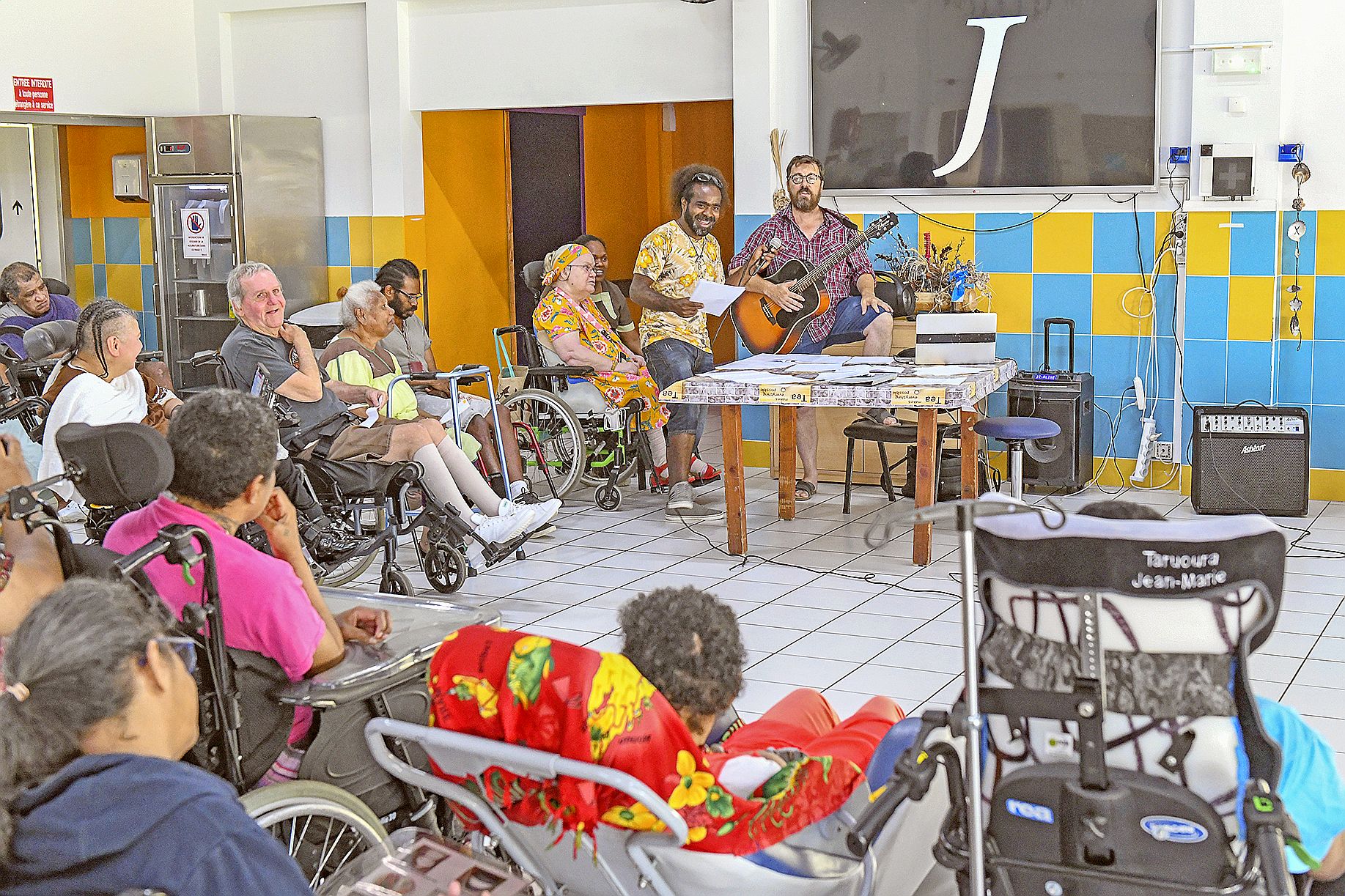 Une petite mise en scène au foyer Reznik | Les Nouvelles Calédoniennes